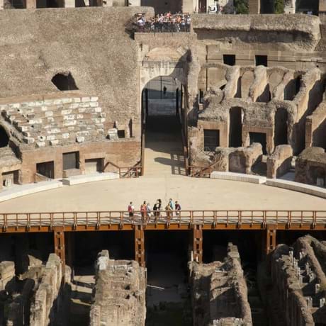 Express Colosseum & Arena Floor Tour - City Wonders