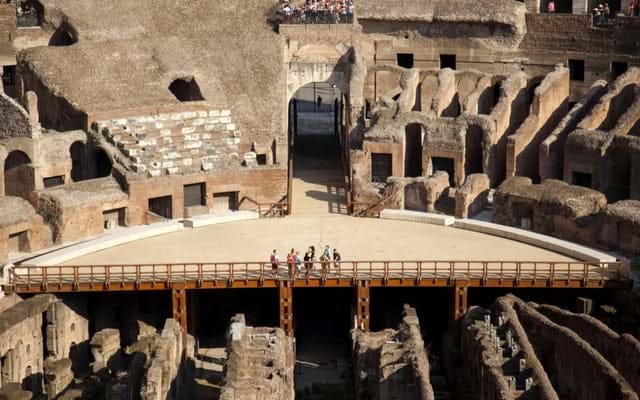 Colosseum Tours - Arena Floor, Underground, & Gladiator’s Entrance ...