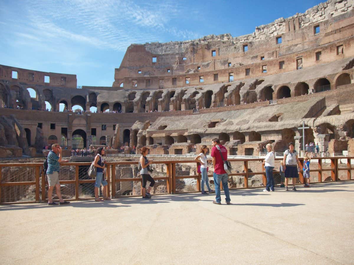 Semi Private Colosseum Tour with Special Access to the Arena Floor ...