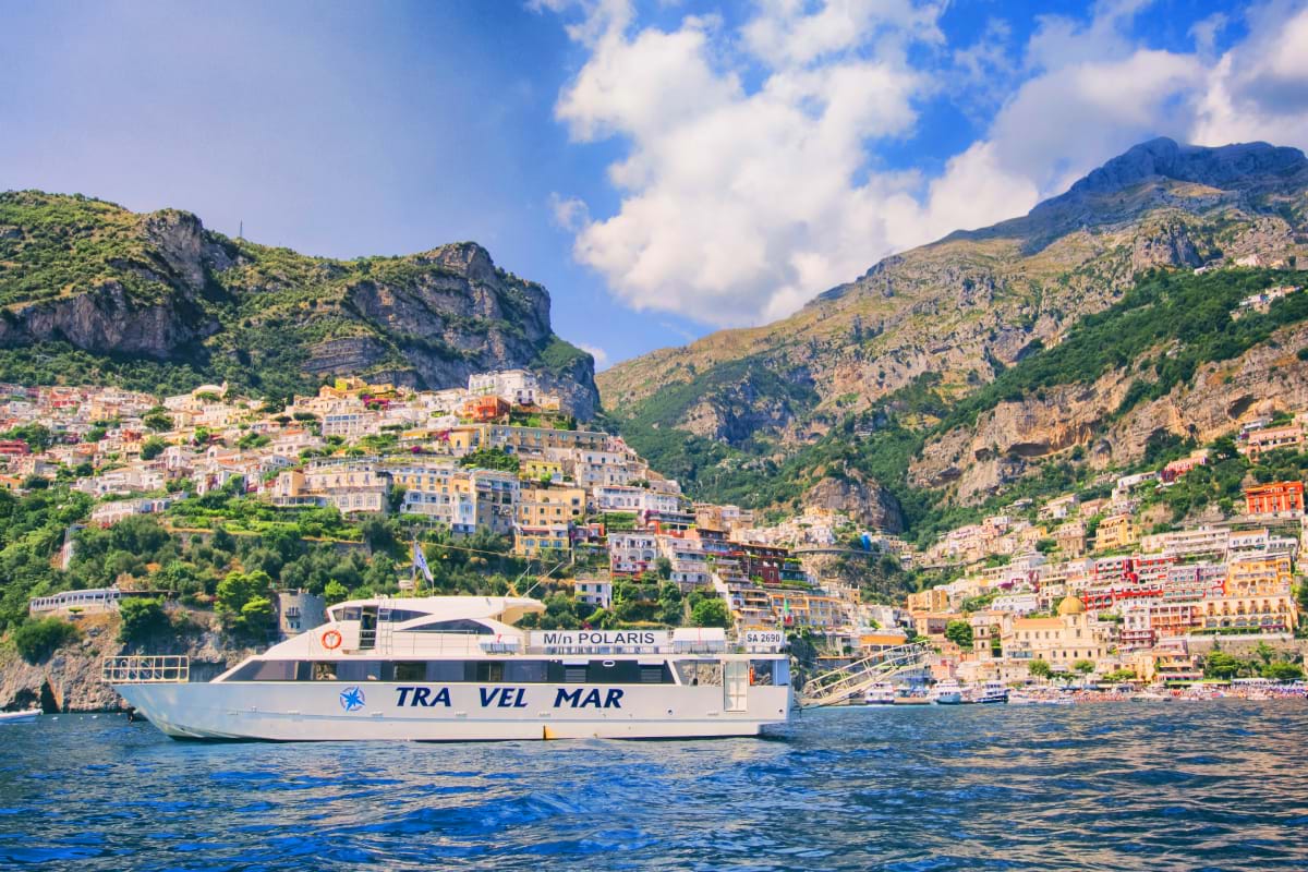 Amalfi Coast and Positano Tour from Rome with Ferry Cruise and ...