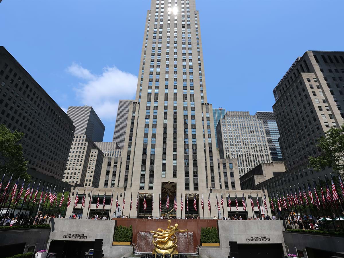 Rockefeller Center & Top of the Rock Guided Tour with Optional Empire ...